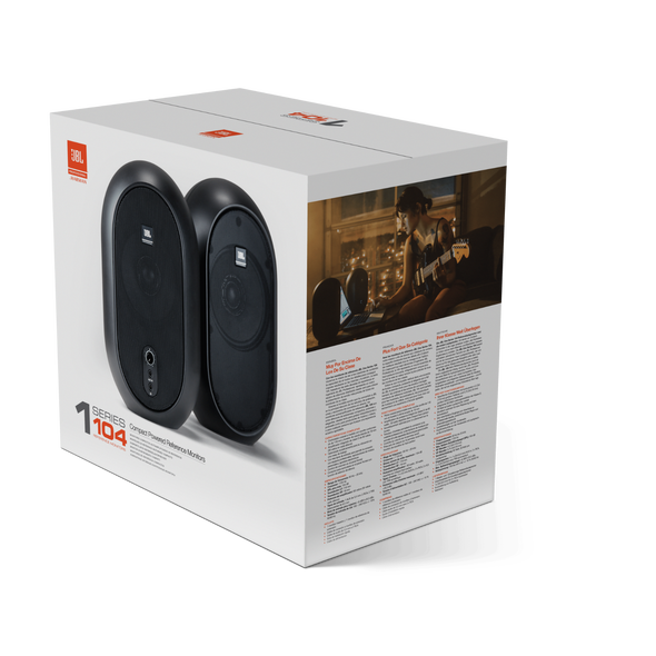 JBL 104 (Pair) | Compact Powered Desktop Reference Monitors