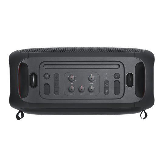 JBL PartyBox On-The-Go | 可攜式派對喇叭搭配動態燈光秀和無線麥克風，讓您可隨之歡唱