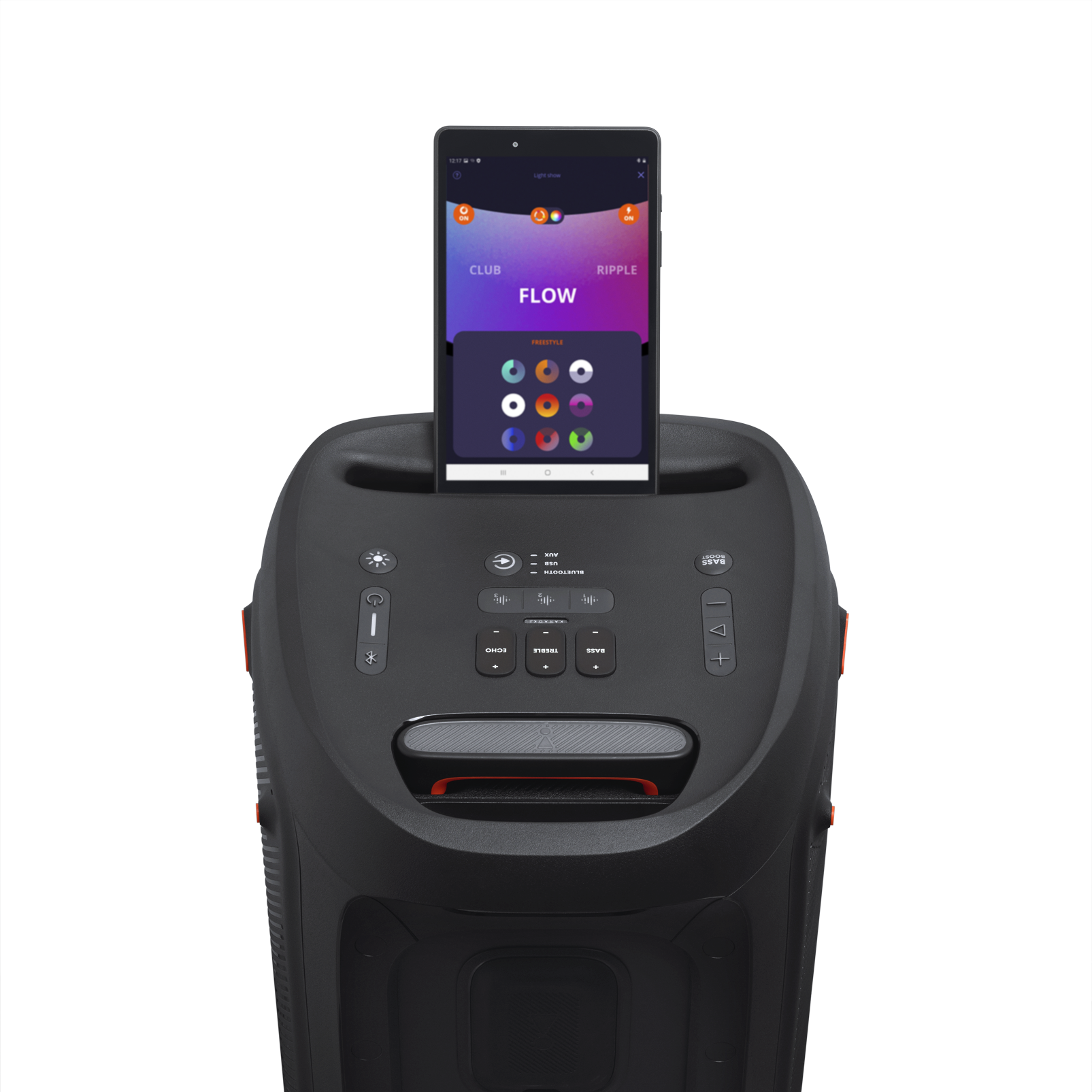 JBL Partybox 310 | 可攜式派對喇叭，擁有炫彩燈光和強大 JBL 經典音效。